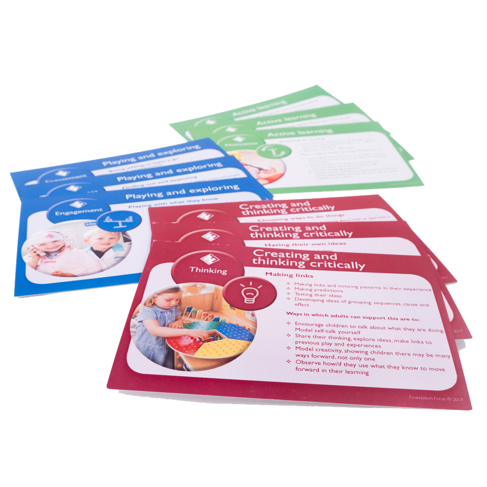 EYFS Characteristics of Effective Learning Key Ring Cards - MBK Group