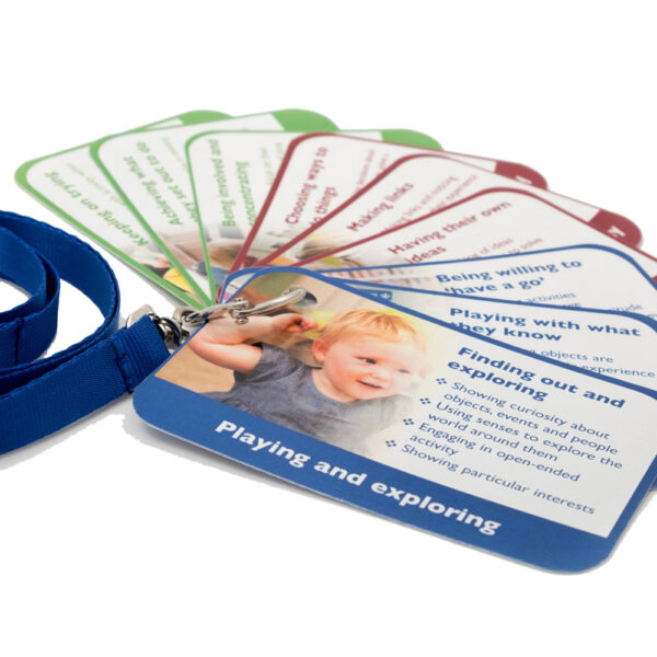 EYFS Characteristics of Effective Learning Key Ring Cards - MBK Group