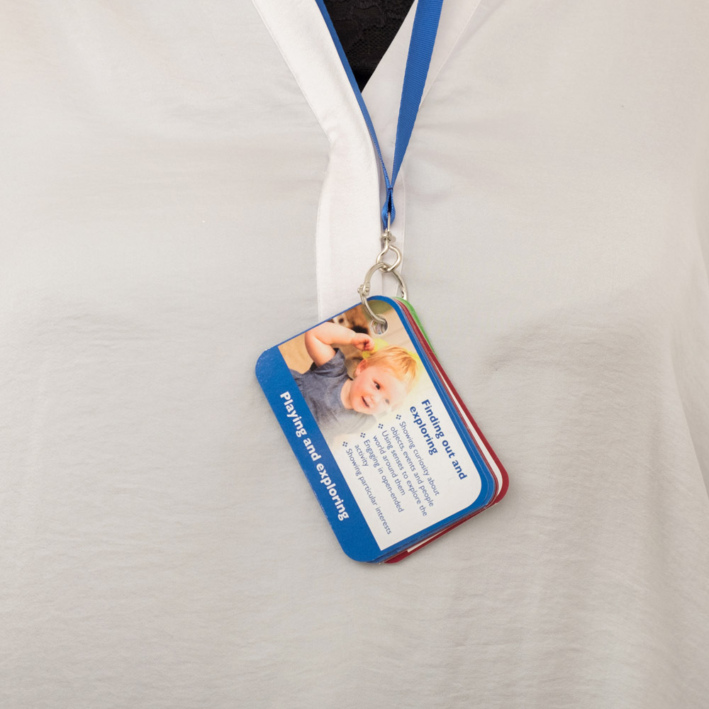EYFS Characteristics of Effective Learning Key Ring Cards - MBK Early Years