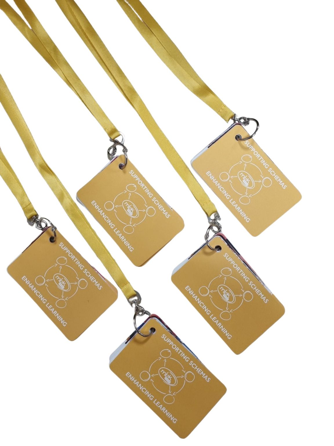 Schema Key Ring Cards Bundle of 5 - MBK Early Years