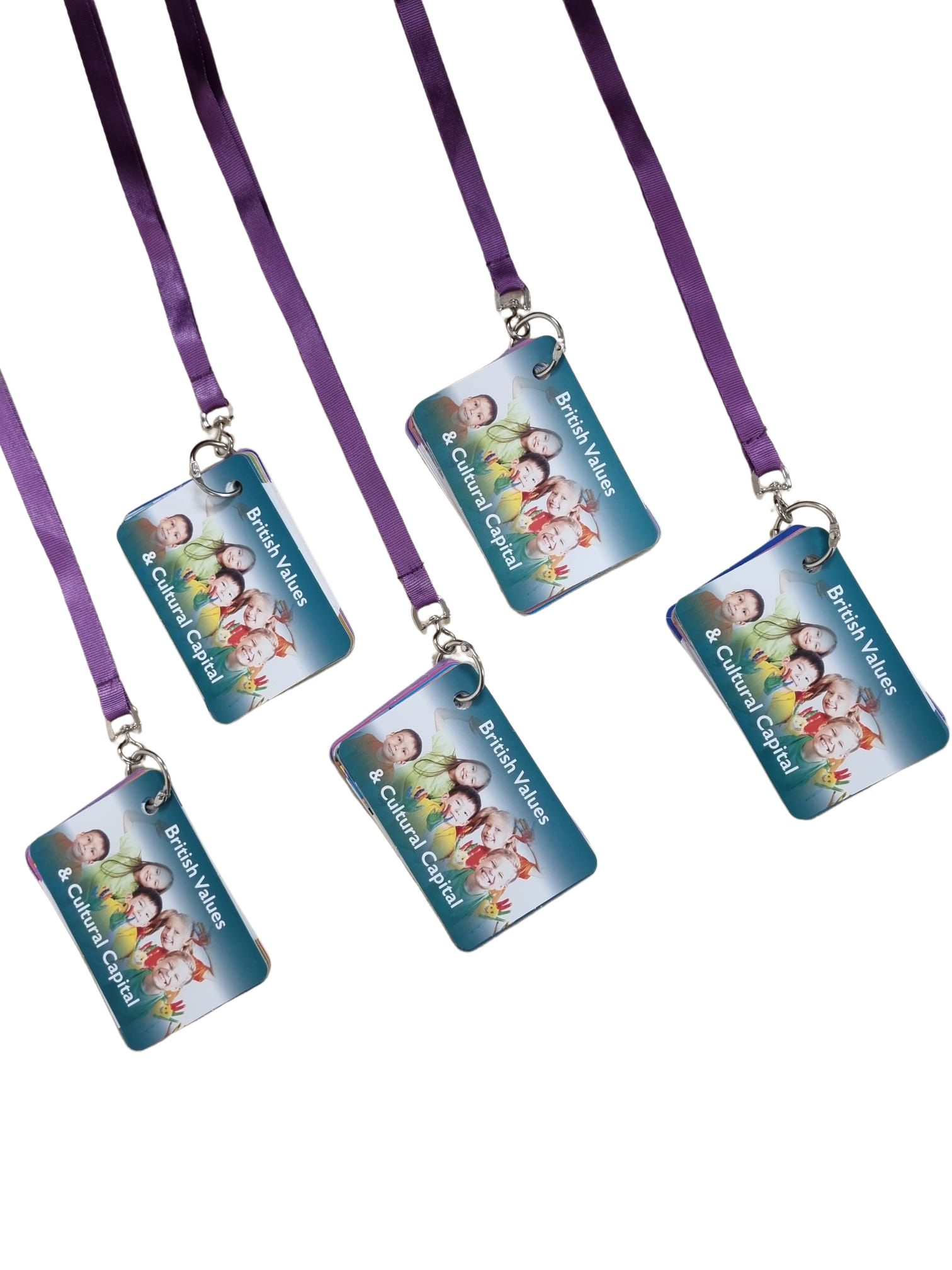 Fundamental British Values & Cultural Capital Key Ring Cards Bundle of ...