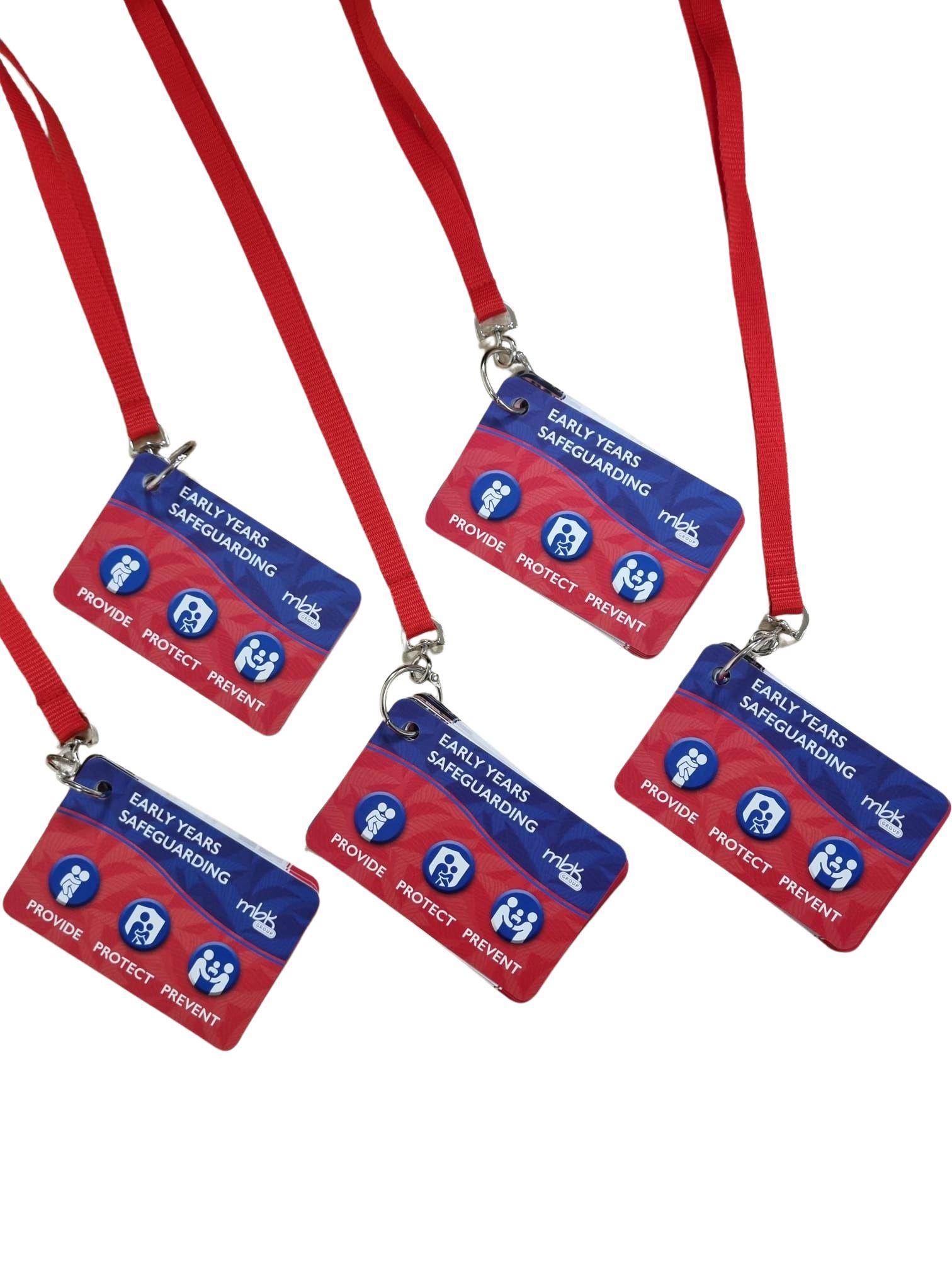 Safeguarding Key Ring Cards - MBK Early Years