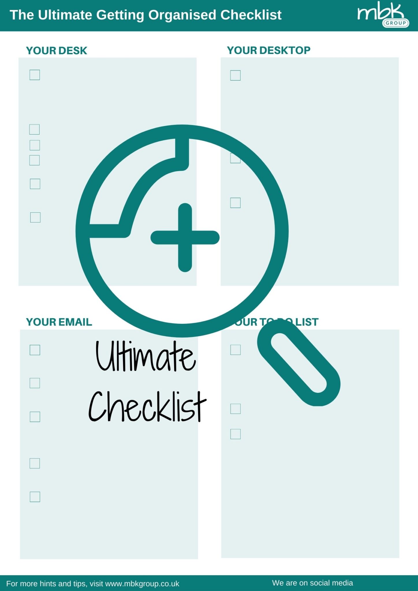 Ultimate Checklist - MBK Early Years