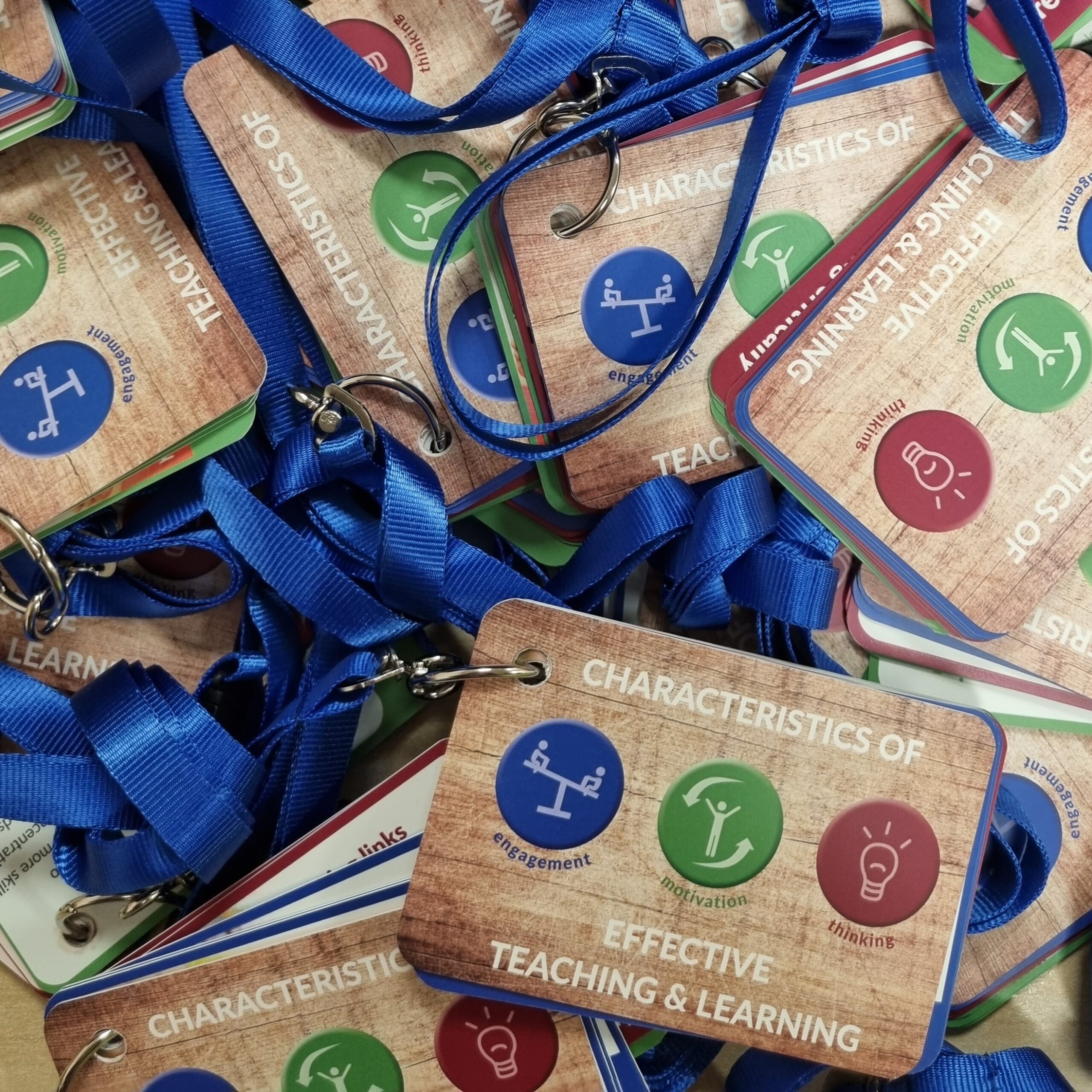 EYFS Characteristics of Effective Learning Key Ring Cards - MBK Early Years